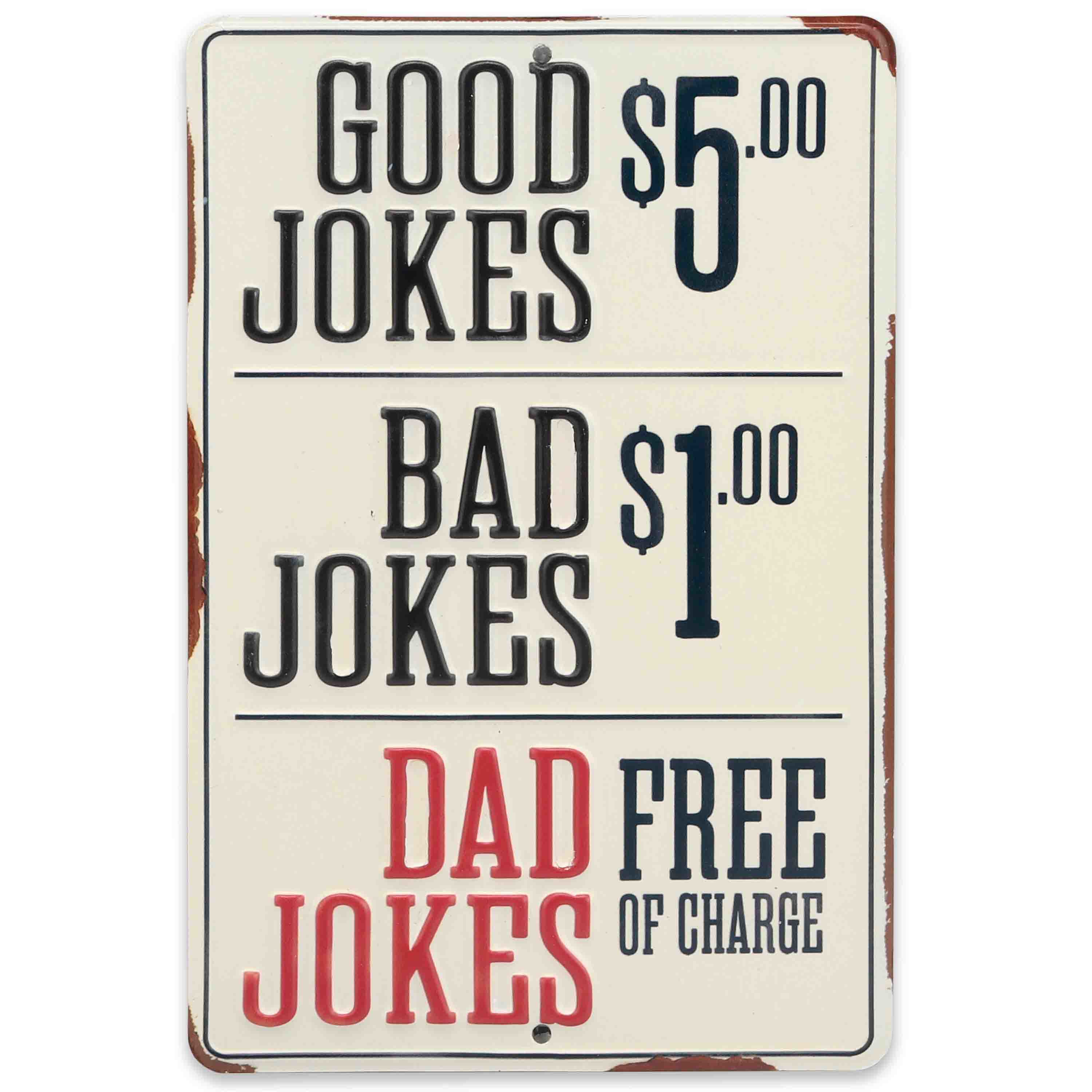 Open Road Brands Dad Jokes Mini Tin Sign | Cabela's